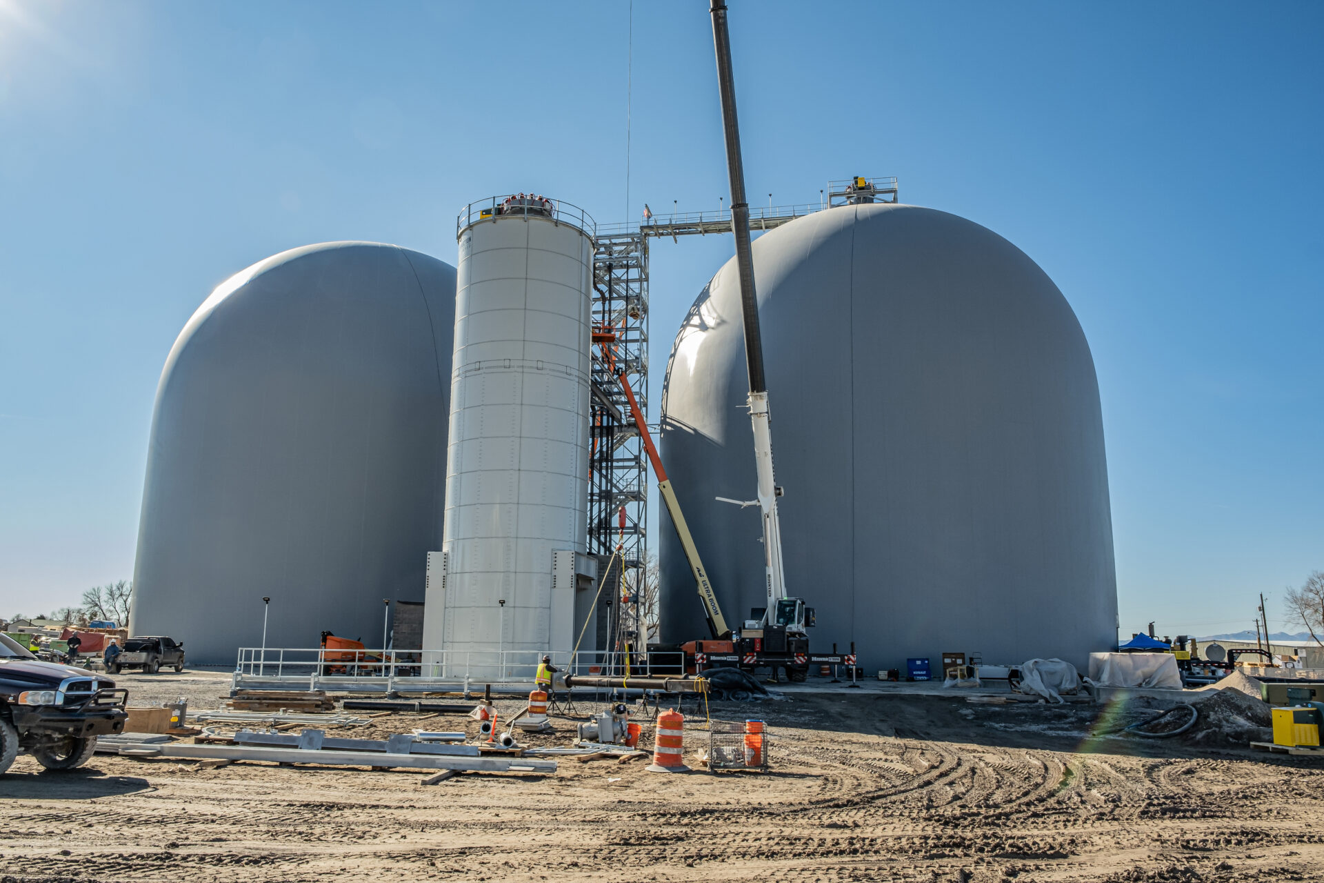International Cement Review highlights Bridgesource two-dome project