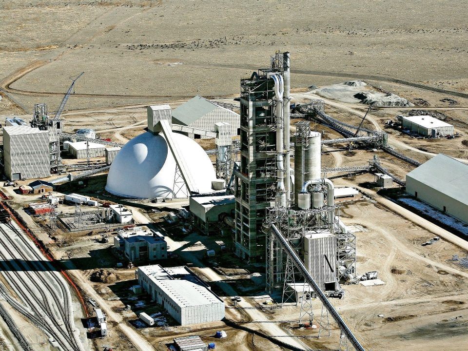 GCC Cement Plant - Clinker Bulk Storage - United States - Dome Technology