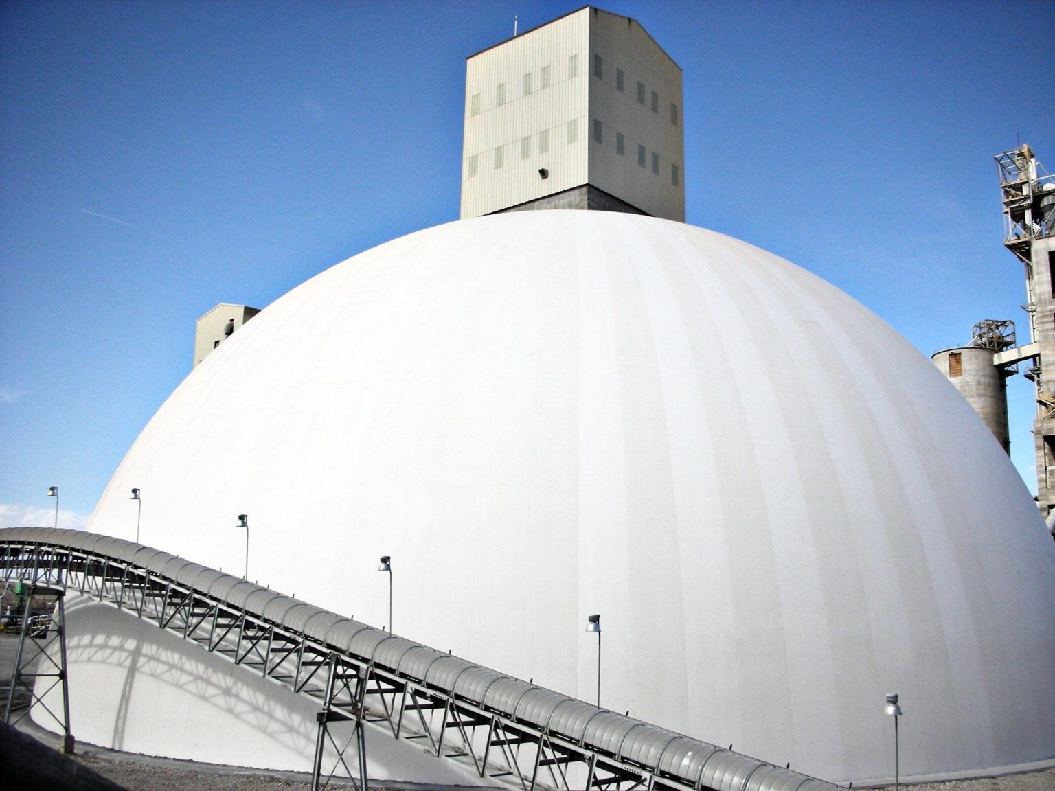 GCC Cement Plant - Clinker Bulk Storage - United States - Dome Technology