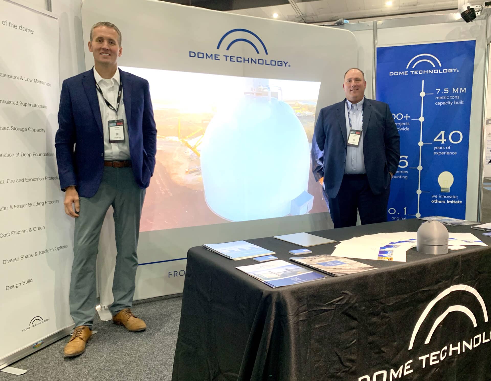 Dome Technology attends Australian bulk-storage conference