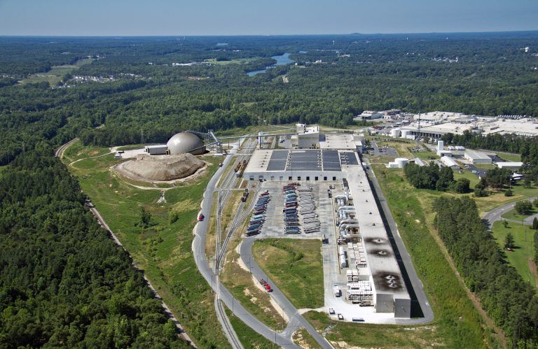 National Gypsum plant – Gypsum bulk storage – United States - Dome ...