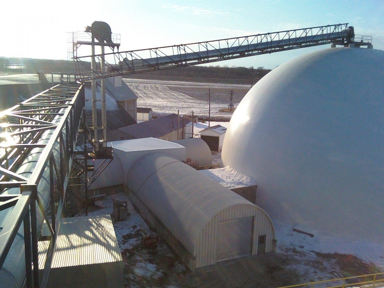 MFA Port Facility – Potash bulk storage – United States - Dome Technology