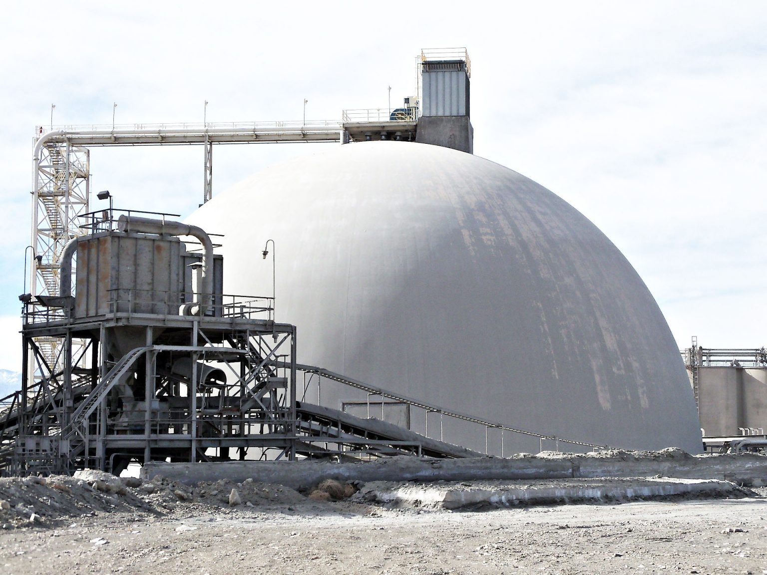 Martin Marietta Riverside Cement Plant - Clinker Bulk Storage - United ...