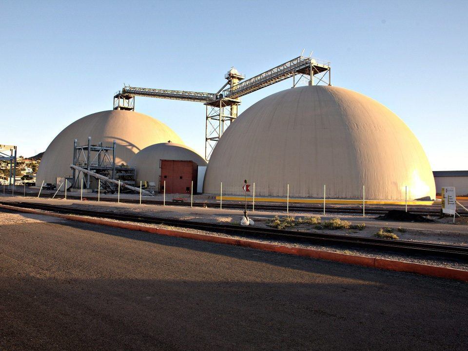 Cortez Transfert Terminal - Urea Bulk Storage - Mexico - Dome Technology