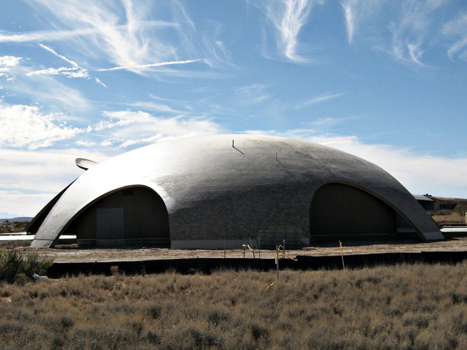 Spaceport America Facility - Operations Center - United States - Dome ...